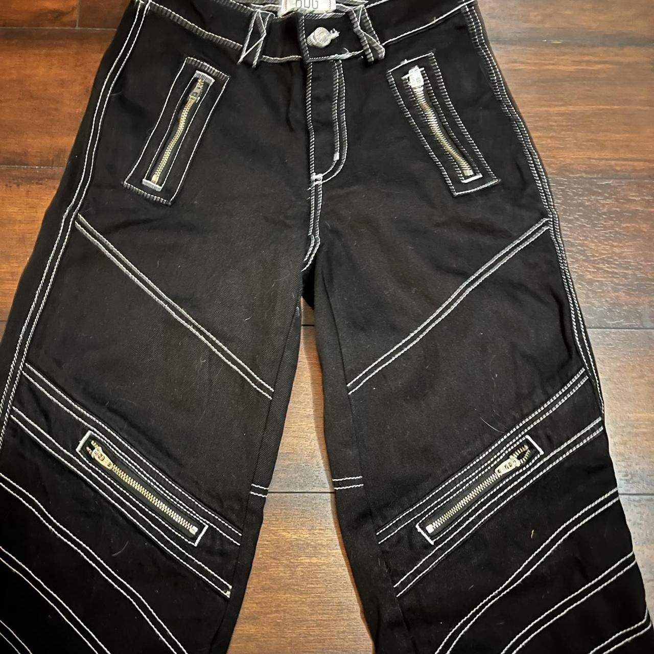 size 24 BDG black n white pants - Depop