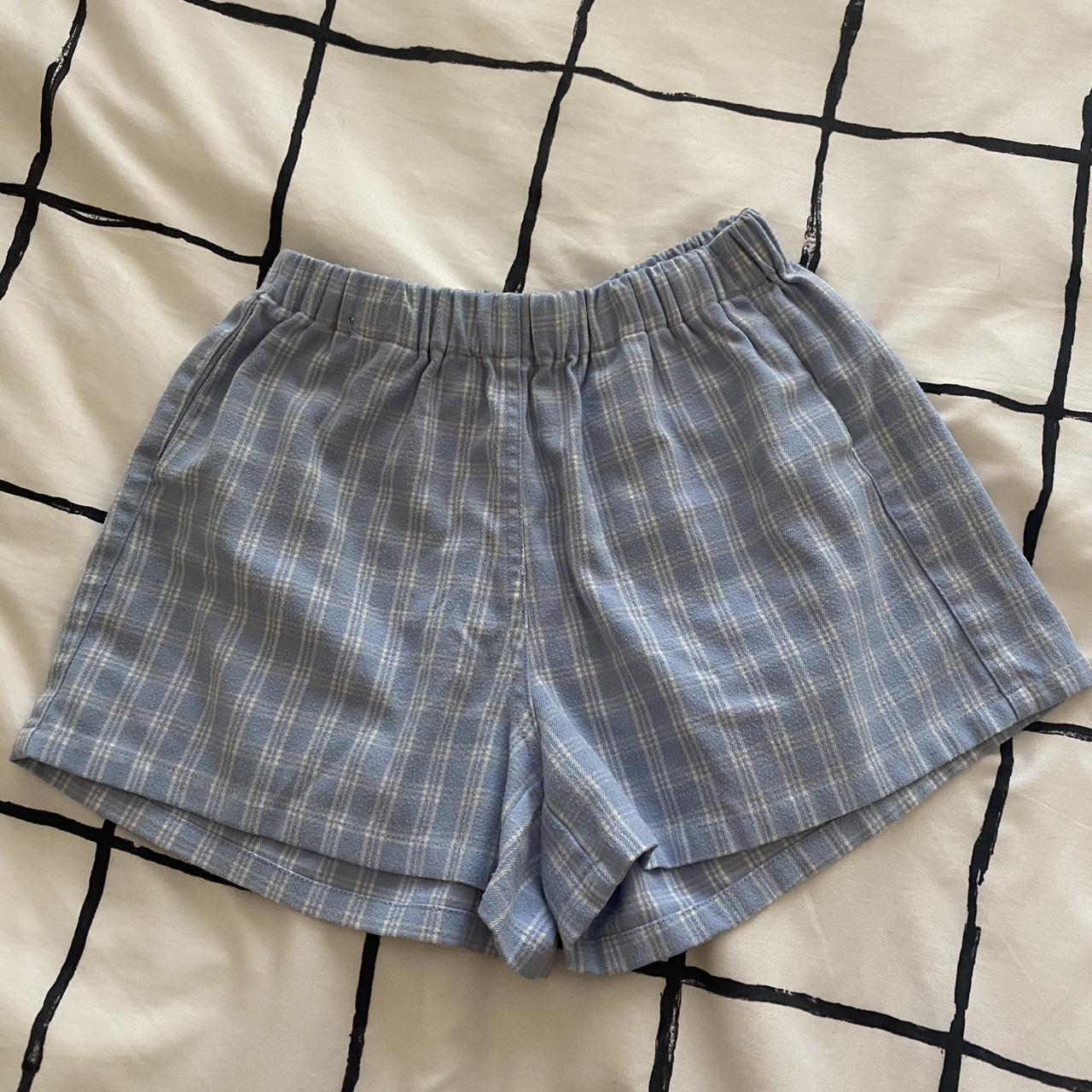 brandy melville boxer shorts super cute just don't... - Depop