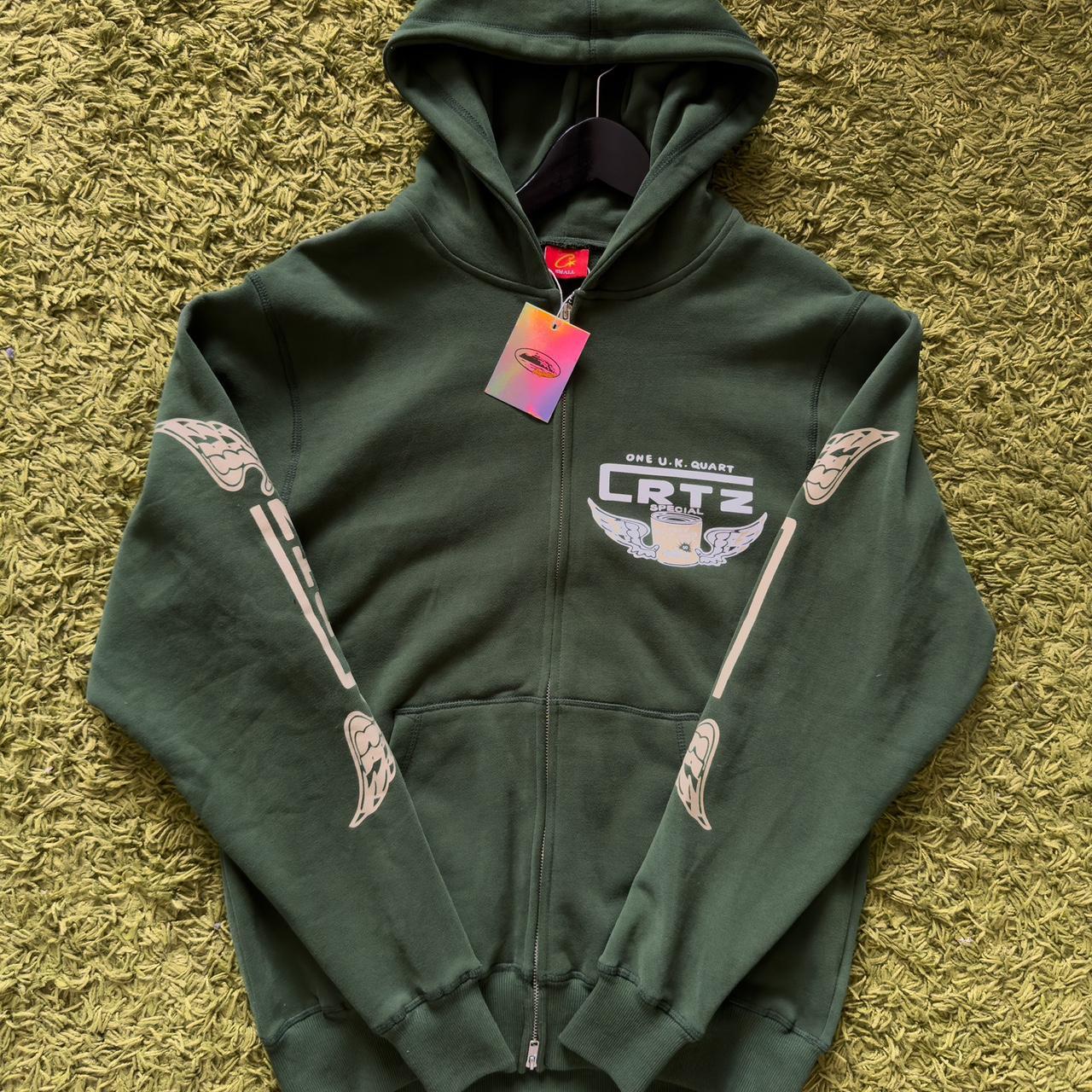 REP Corteiz Hooded Sweatshirt, amazing quality,... - Depop