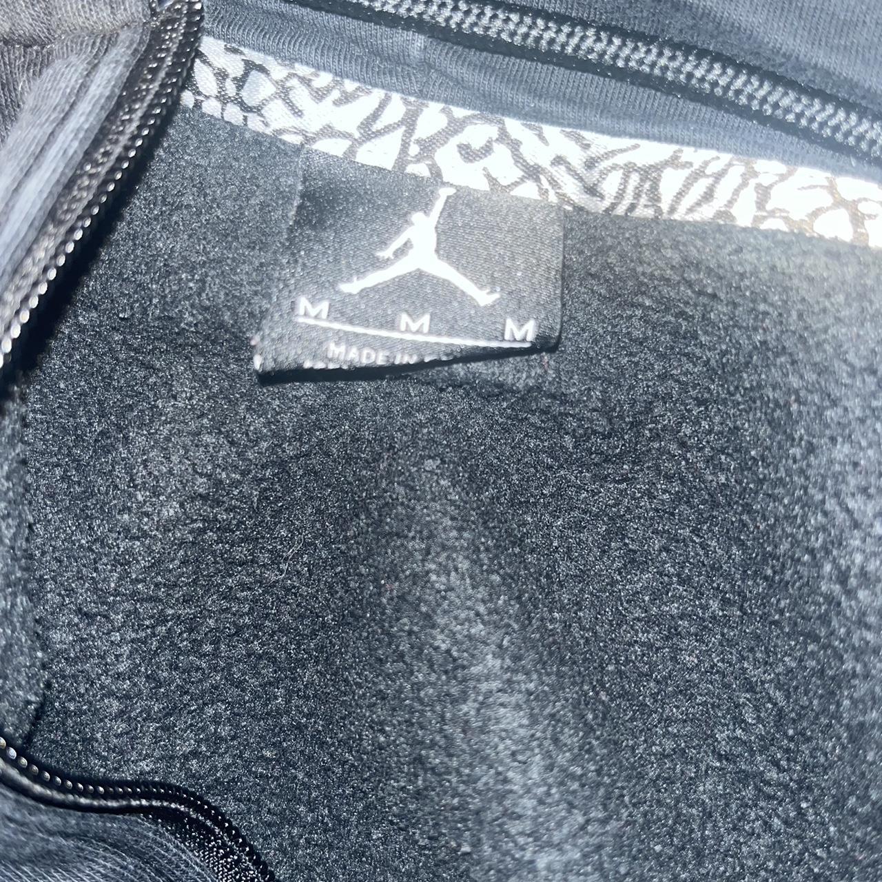 Jordan Men's Black Hoodie | Depop