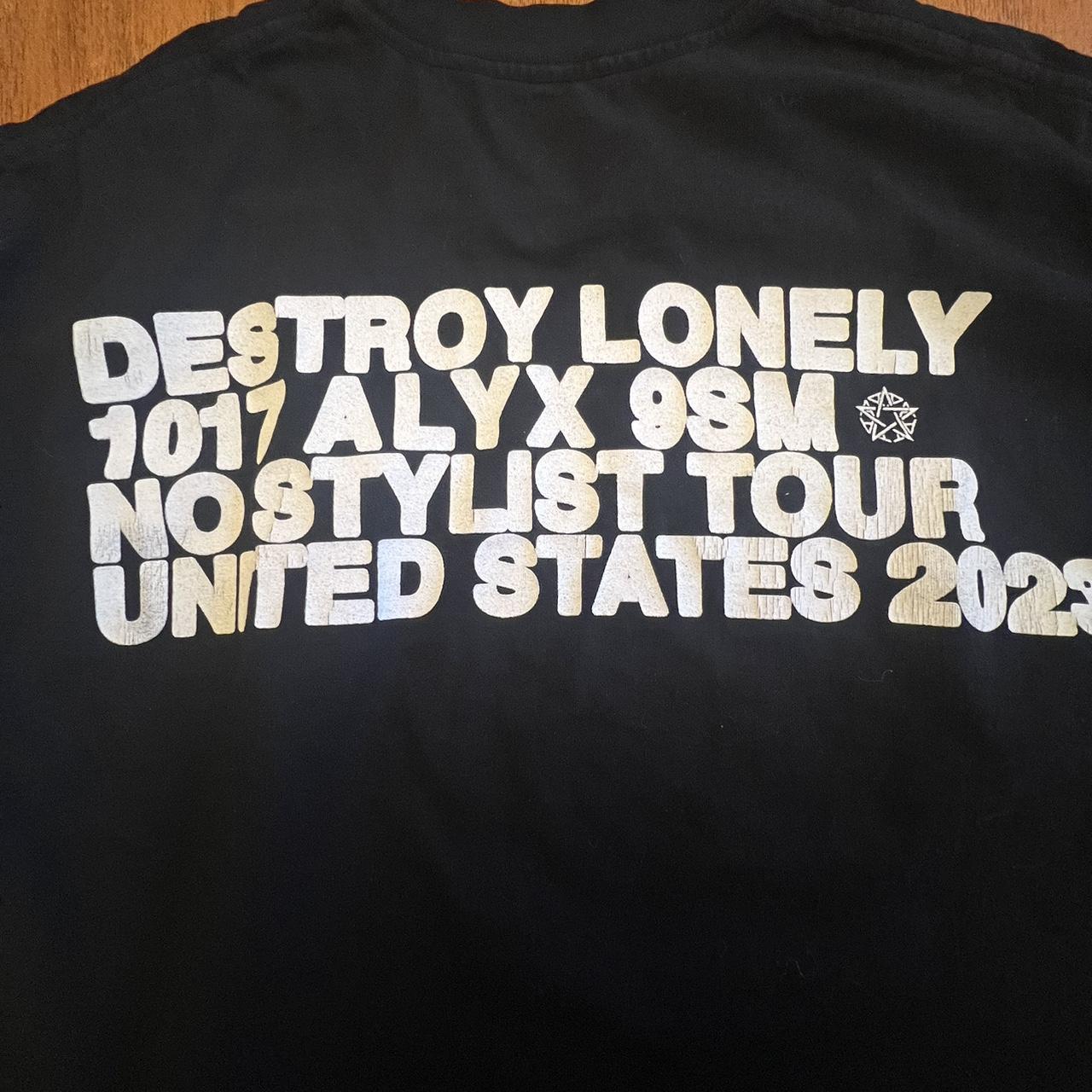 destroy lonely no stylist tour t shirt. purchased at... - Depop