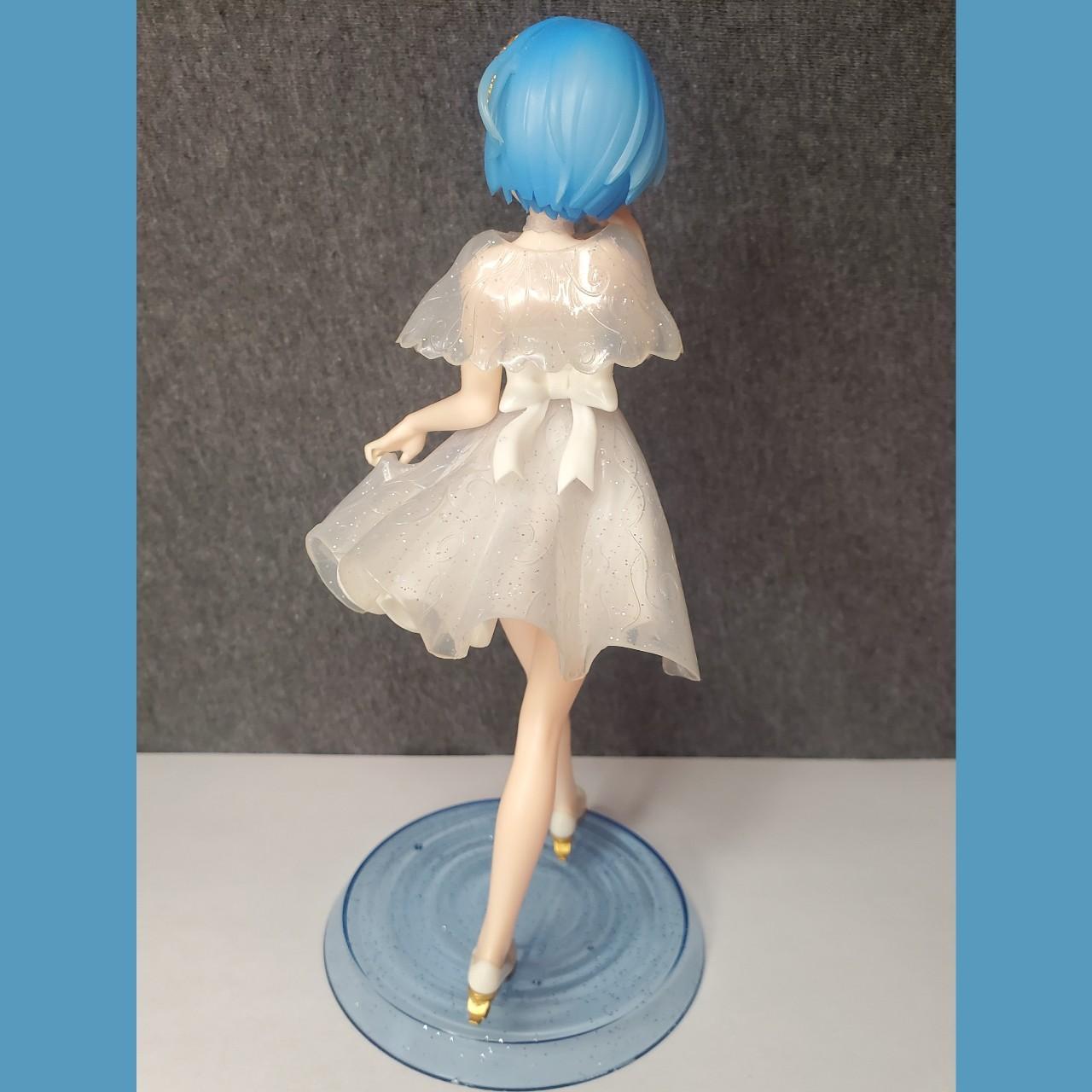 Re:Zero Rem Serenus Couture White Dress Anime Figure... - Depop