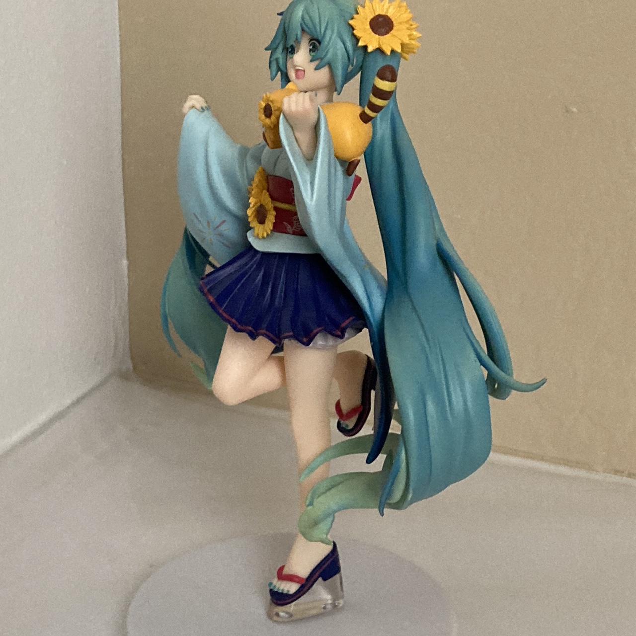 Hatsune Miku summer festival figure. Comes with the... - Depop