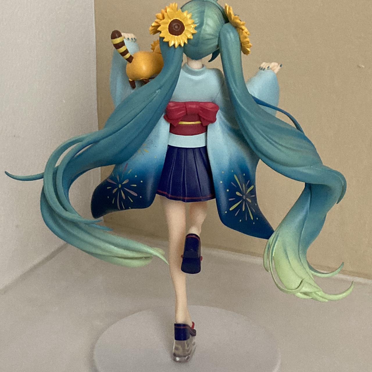 Hatsune Miku summer festival figure. Comes with the... - Depop