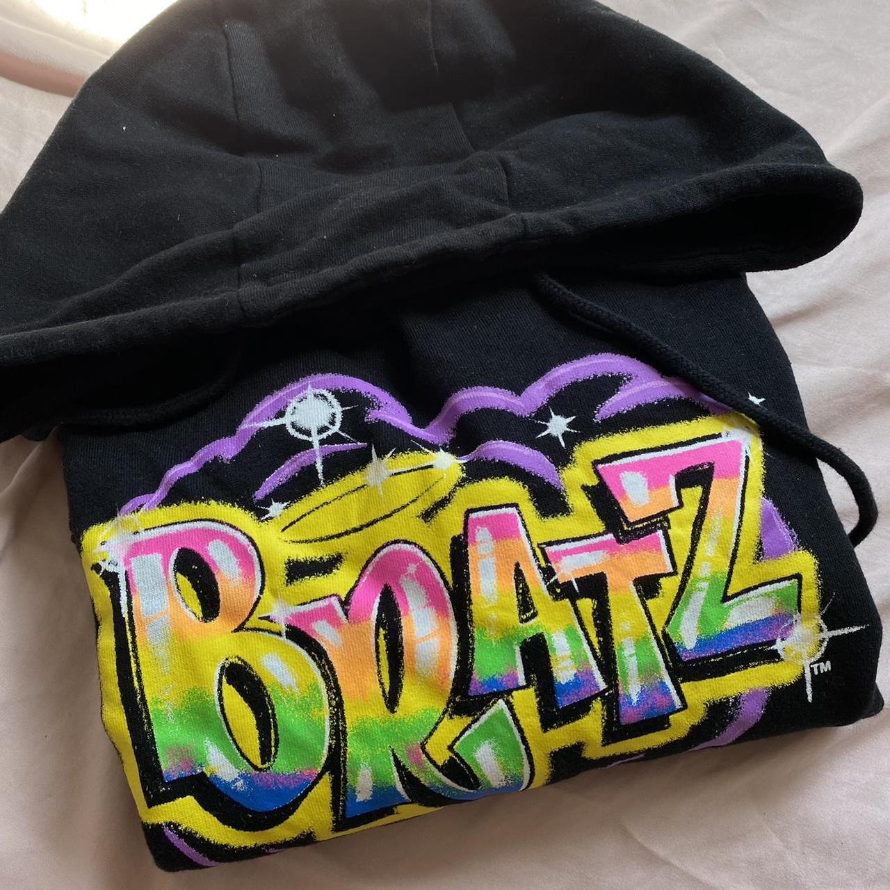 BRATZ BALCK HOODIE - Womens Small - Great Comdition - Depop BRATZ BALCK HOODIE - Womens Small - Great Comdition - Depop