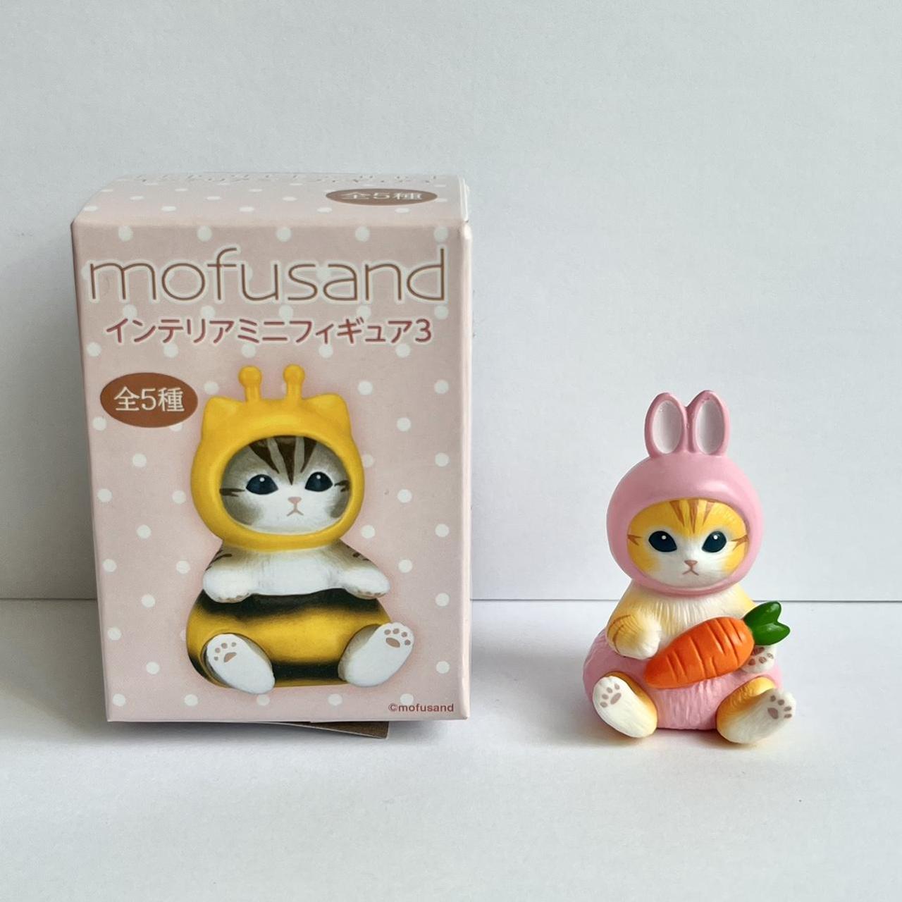 mofusand mini bunny figure official merch bought... - Depop