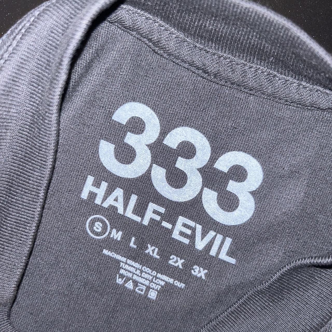 HALF EVIL Evil Cube Tee Size S but fits a bit... - Depop
