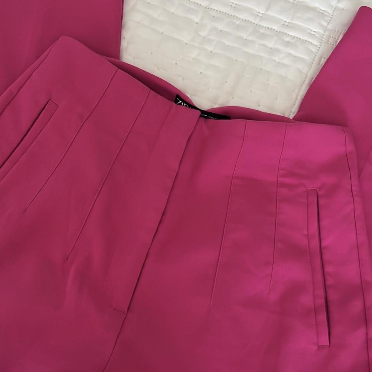 Zara fuschia pants Size M - Depop