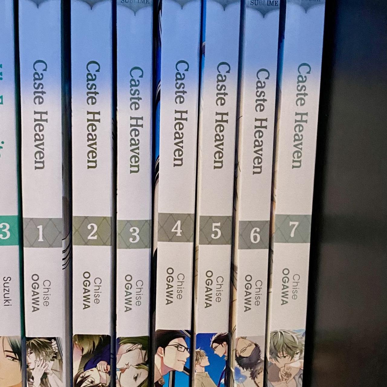 Set of 7 Caste Heaven manga volumes all in good... | Depop