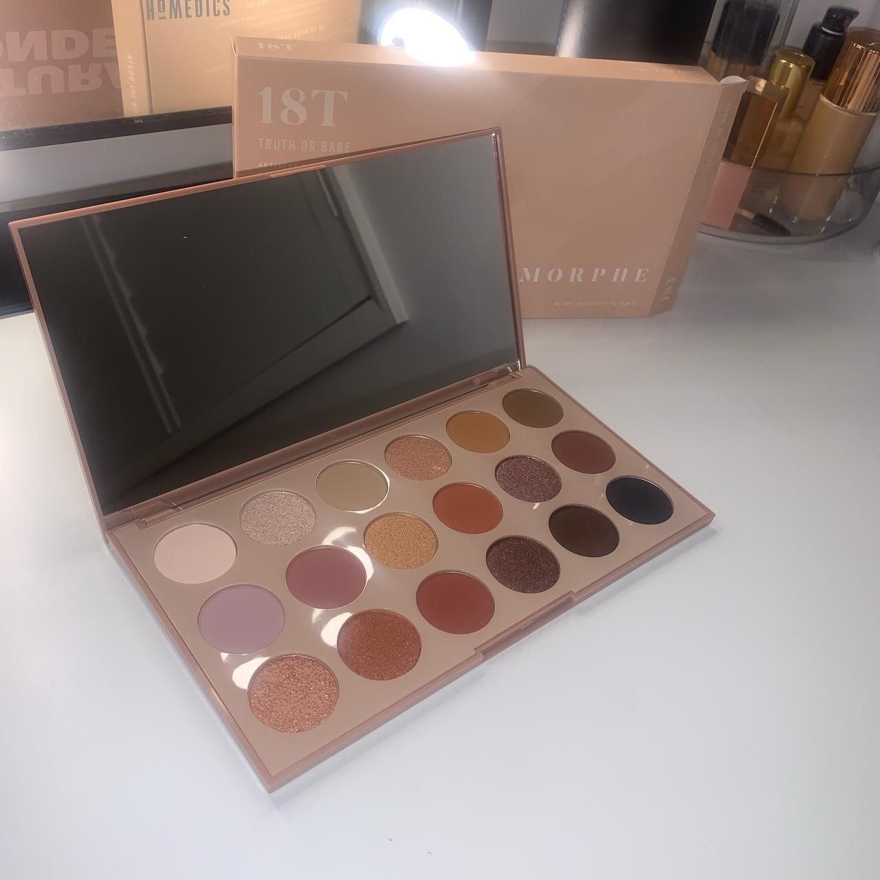 Morphe eyeshadow palette 18W natural wonder Brand... - Depop