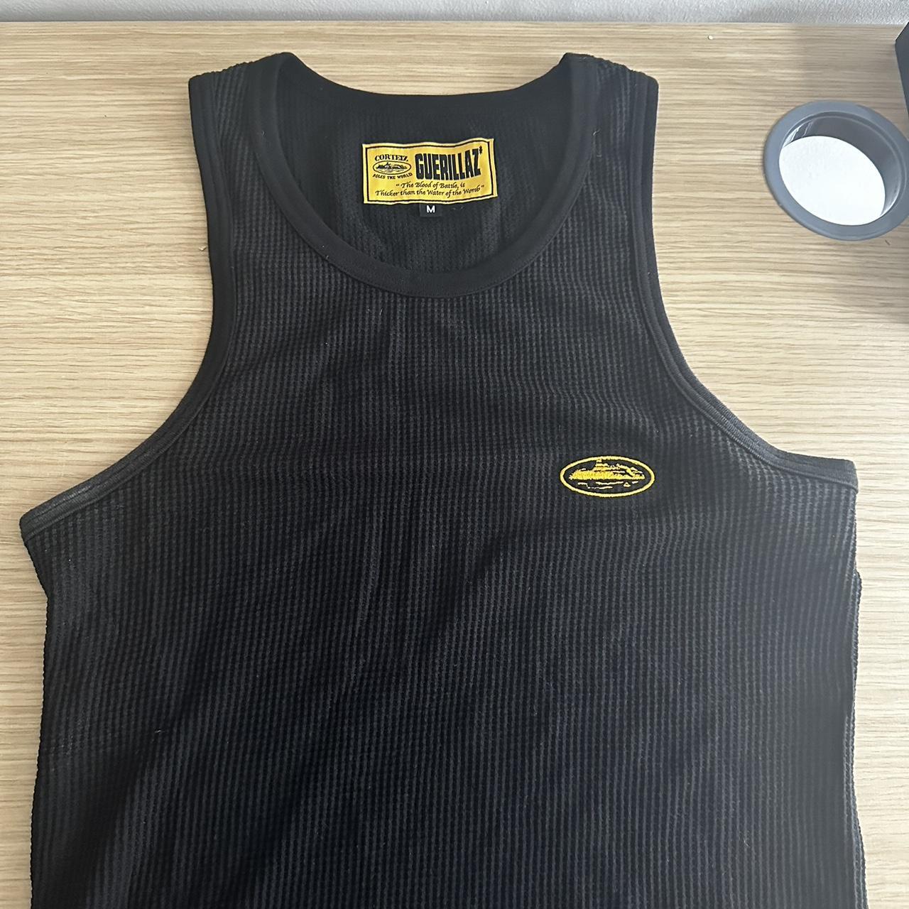 Mens CRTZ BOLO Essentials Tank in Black Size:... - Depop