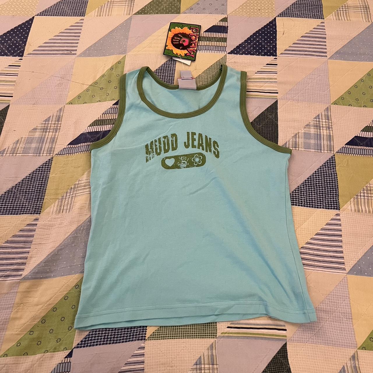 Vintage Mudd jeans femme tank top Brand new with... - Depop