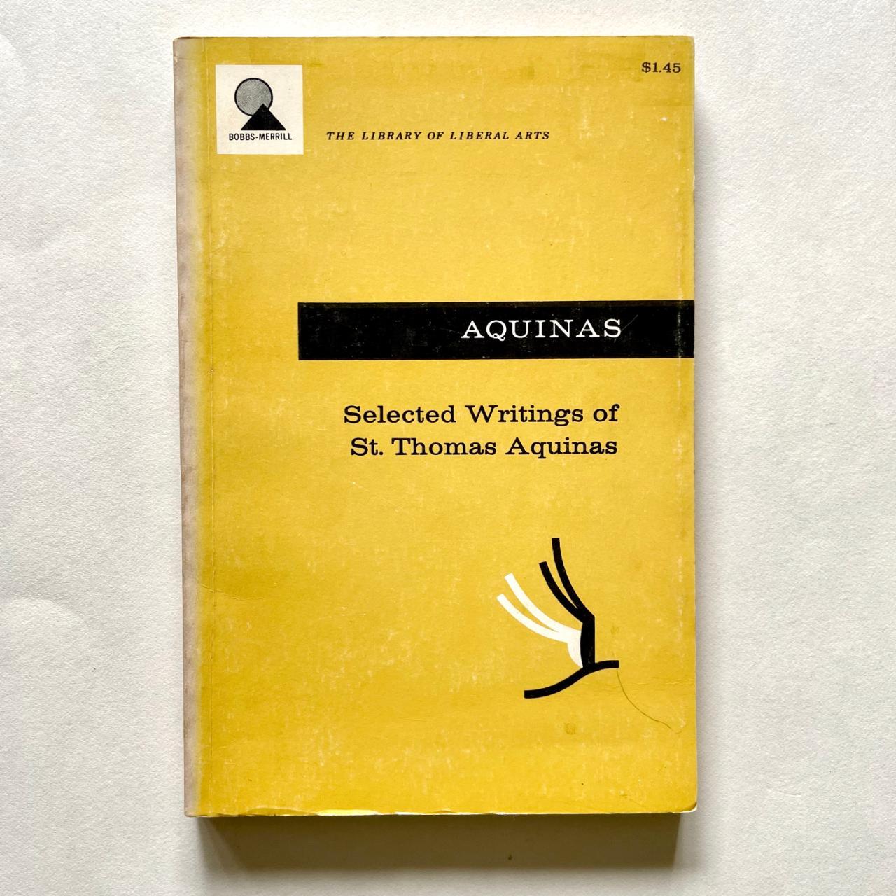 Selected Writings of St. Thomas Aquinas: the... - Depop