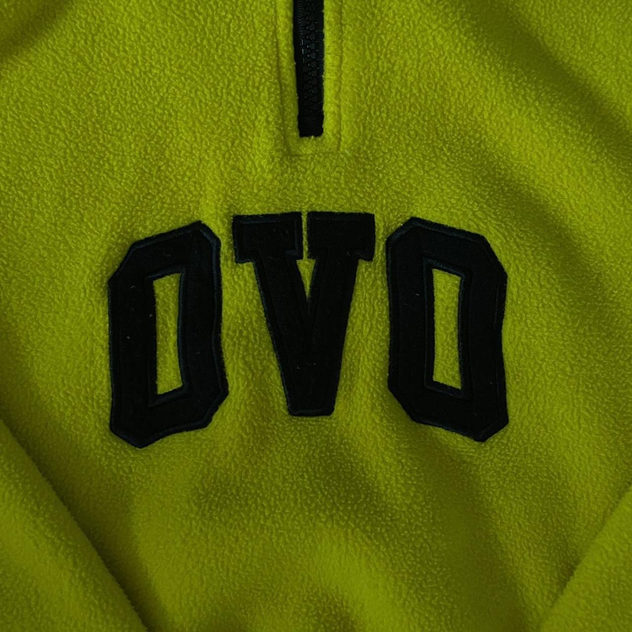 Yellow OVO polar fleece 1/4 zip #fleecelove - Depop