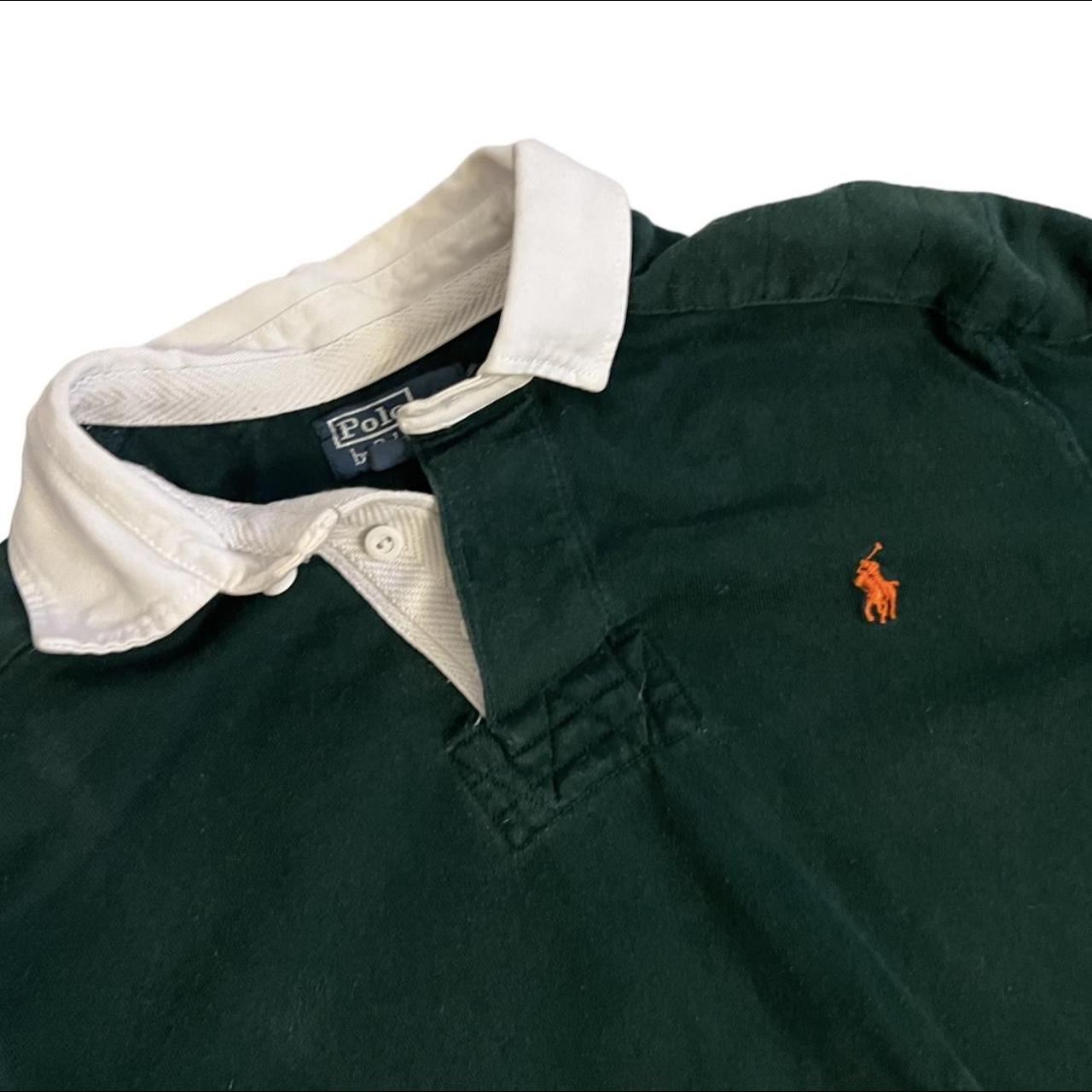 Green Ralph Lauren Rugby Polo! 👔 Condition: 9/10 -... - Depop