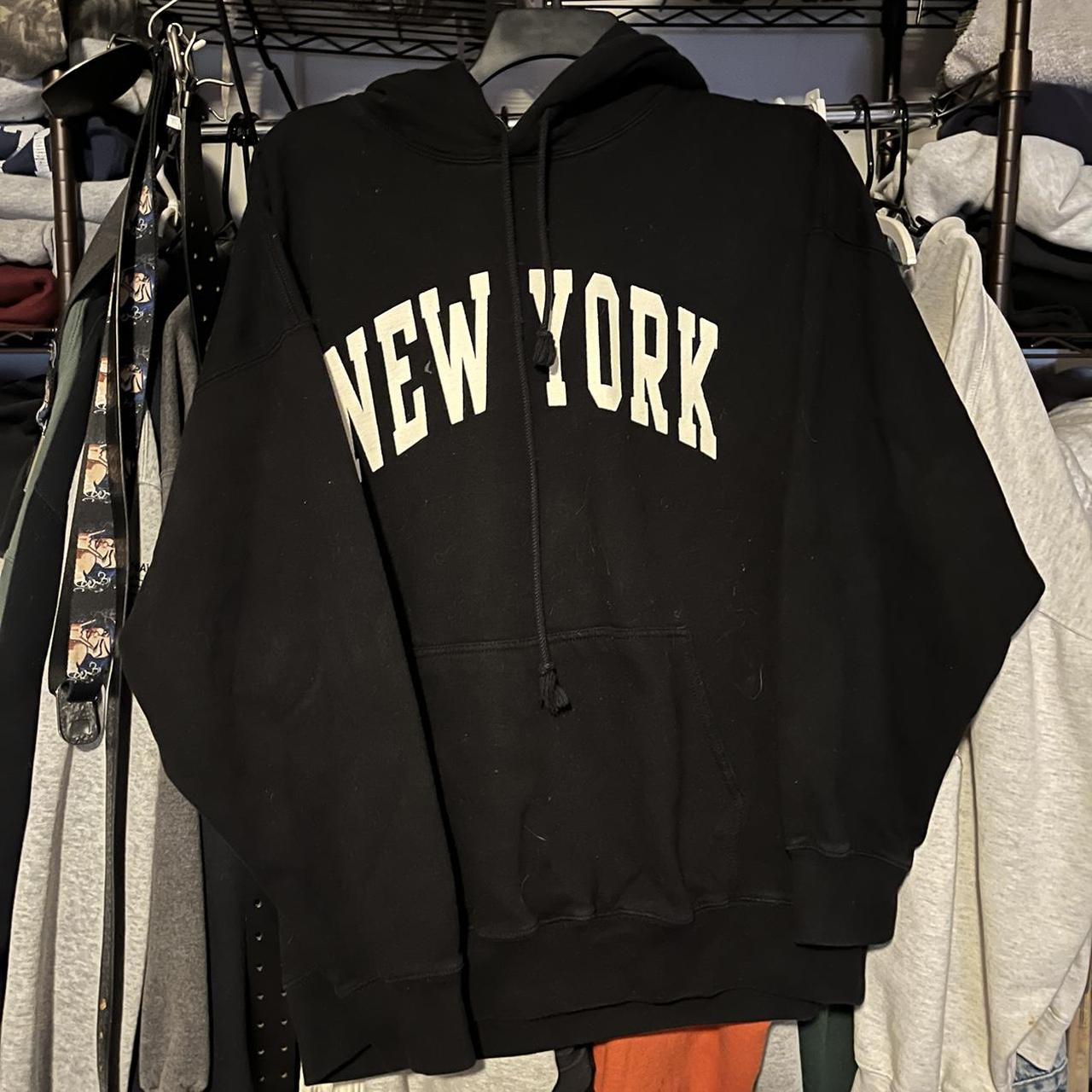john galt new york black hoodie - Depop