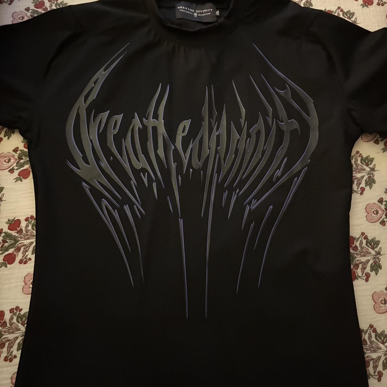 Breathe Divinity Evil Phantom Compression Top Never... | Depop