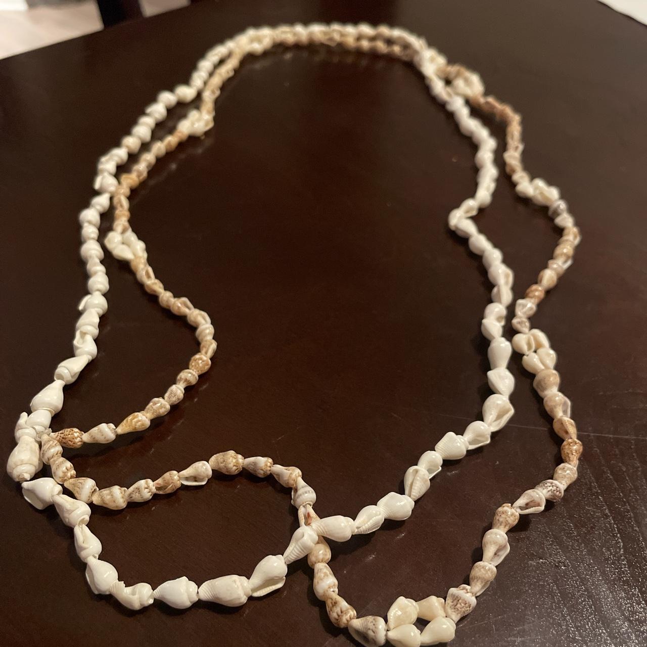 Maui Island Shell Necklace Set Purchased in Maui in... - Depop