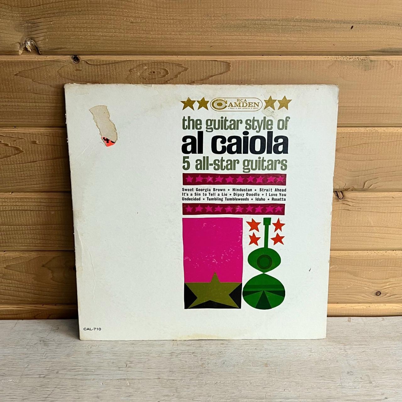Guitar Style of Al Caiola 5 All Stars Vinyl RCA... - Depop
