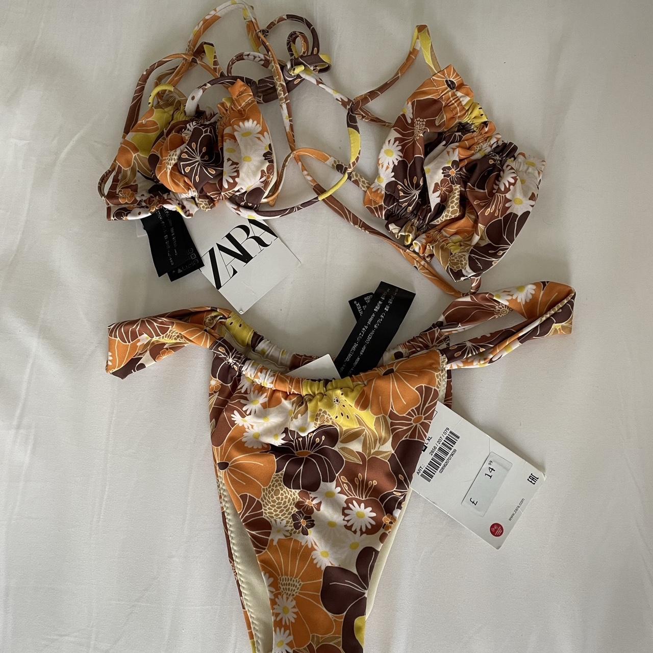 Zara bikini set! Never worn and tags still attached... - Depop