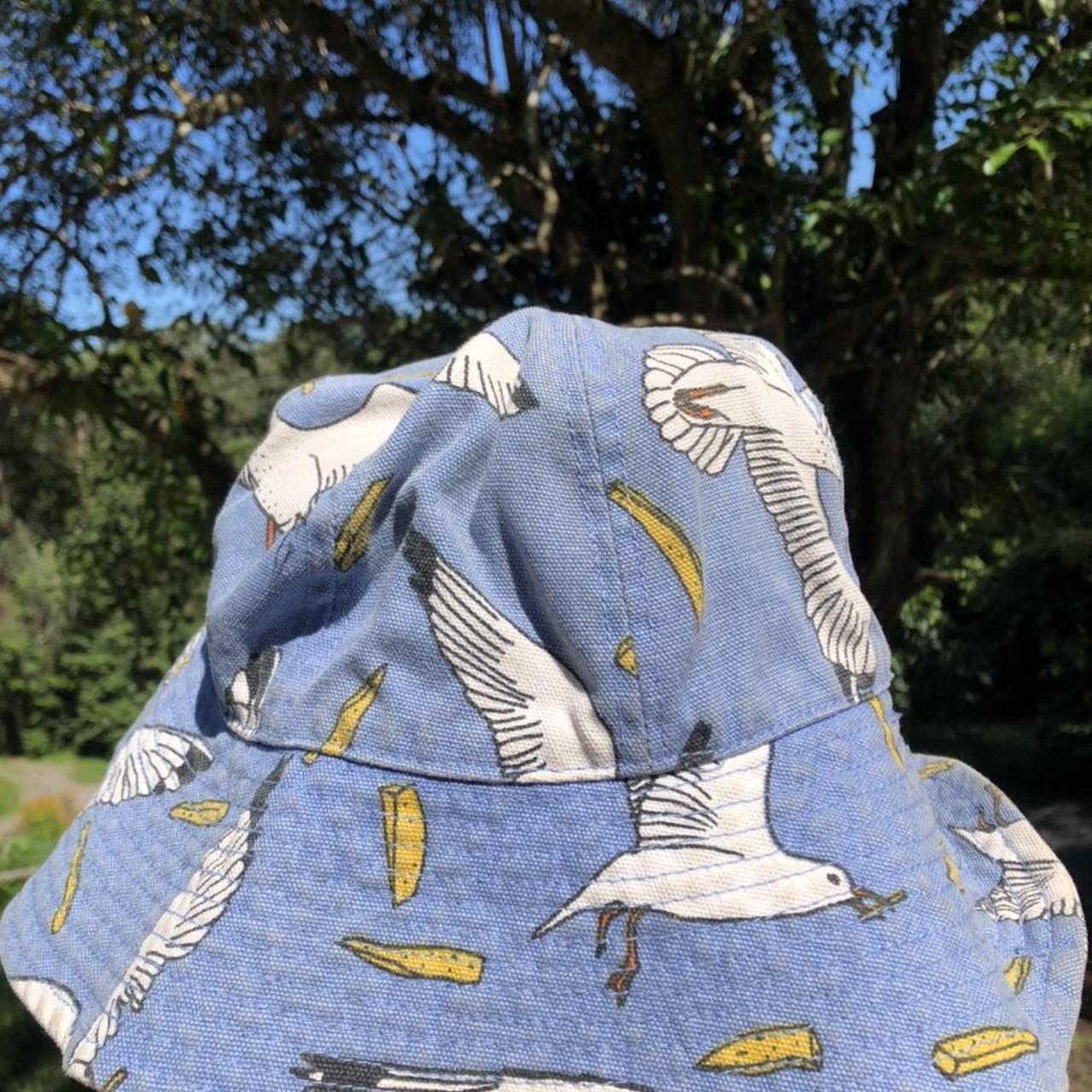 👑Rare Gorman seagull hat, really cool print. Has a... | Depop