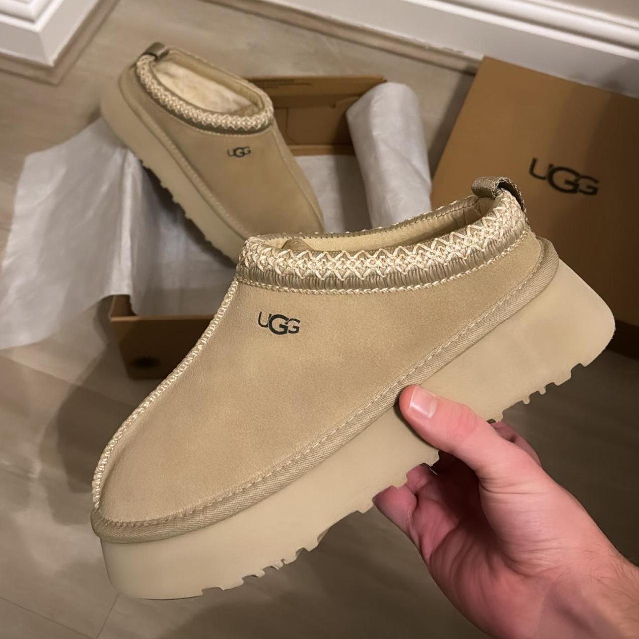 UGG Tazz slipper. Mustard seed colour way. Size 6.... - Depop