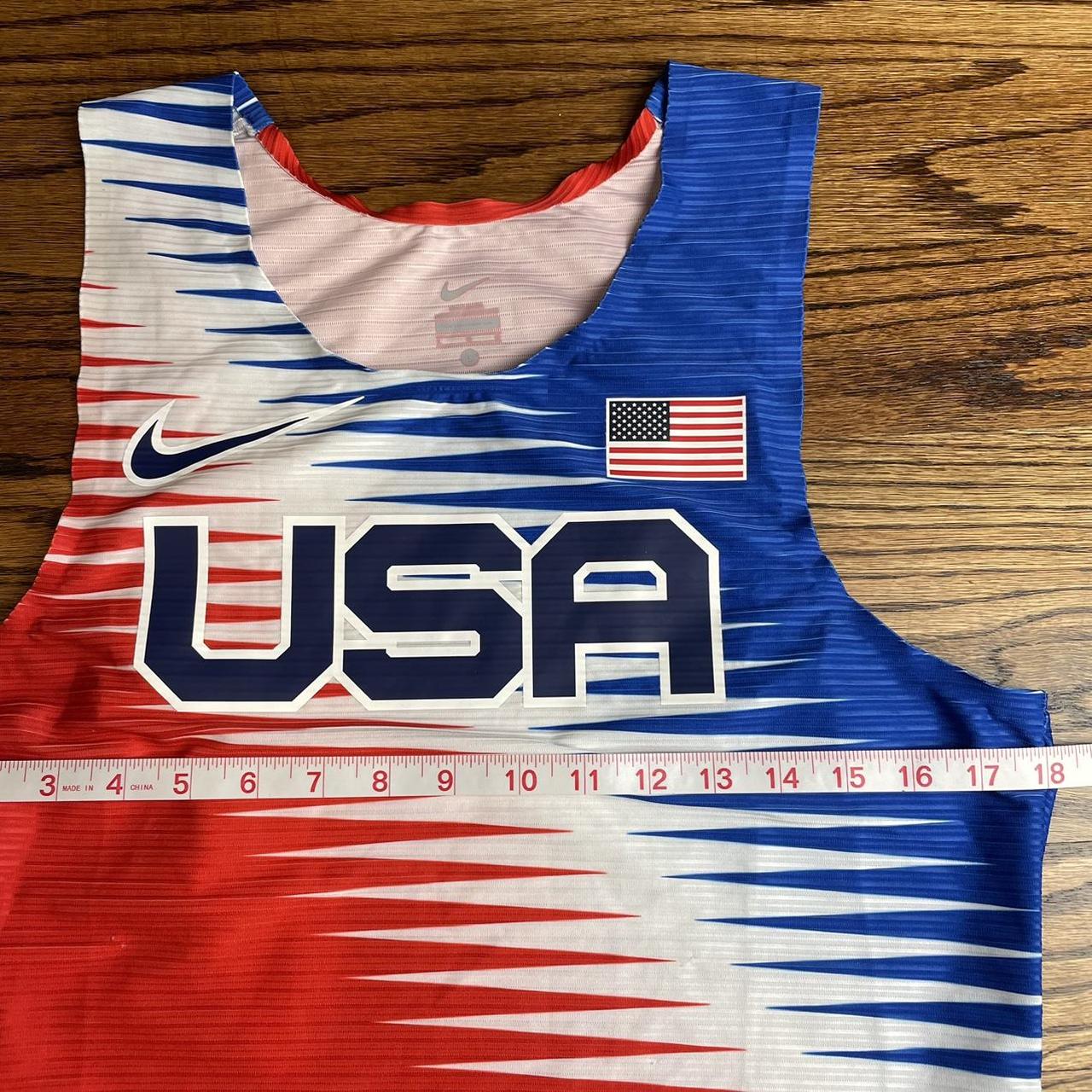 Nike Men's Red and Blue Vest | Depop