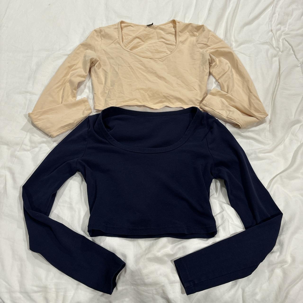long sleeve crop top bundle!!! BUNDLE FOR FREE... | Depop