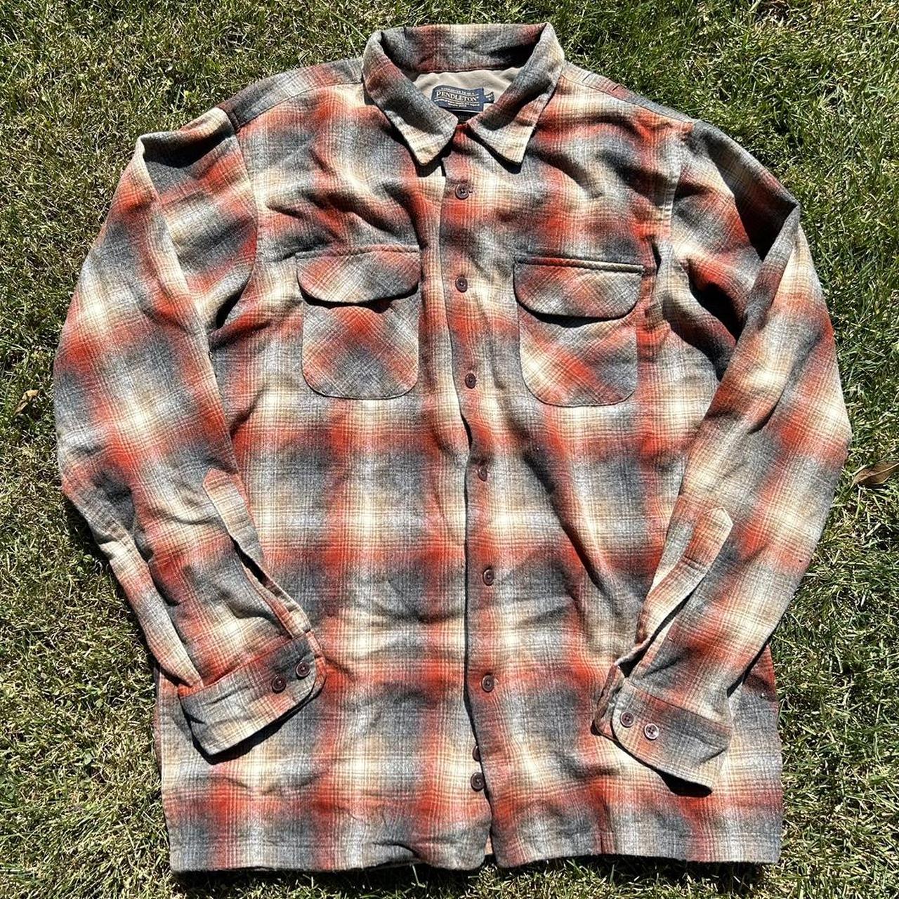 Vintage Wool Pendleton button up Fleece Super Warm... - Depop