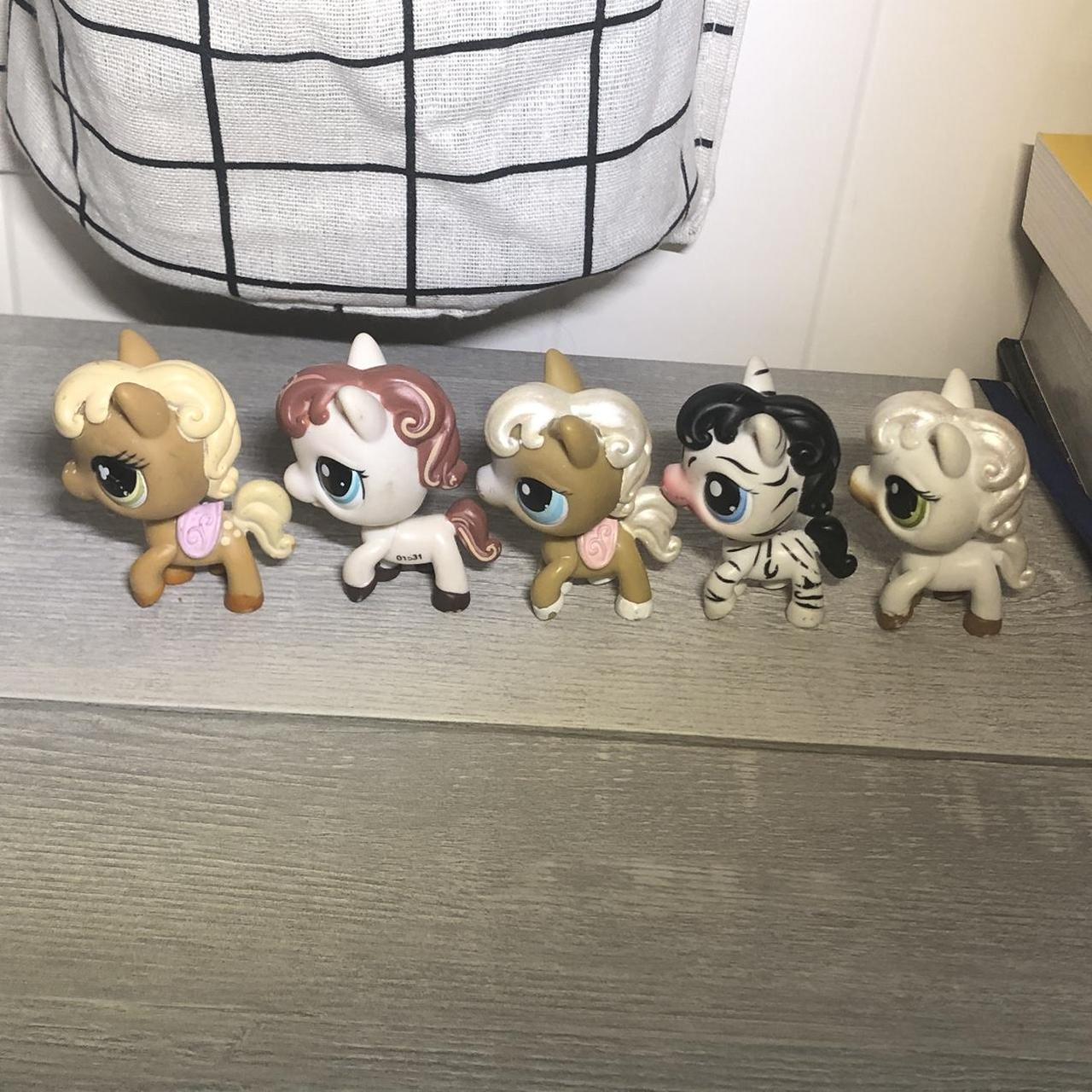 LPS littlest pet shop LOT OF 5 authentic horse... - Depop