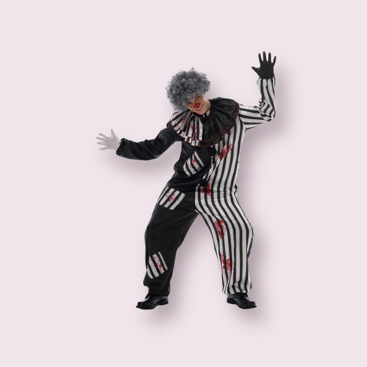 EraSpooky Halloween Bleeding Killer Clown Jumpsuit... - Depop