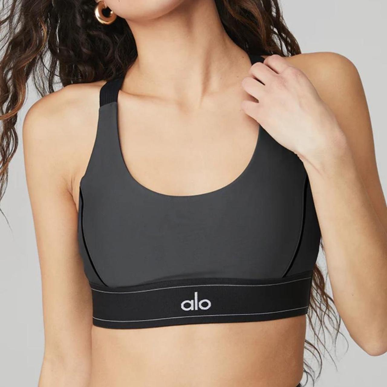 Alo. Brand new, anthracite, Airlift High-Waist Suit... | Depop