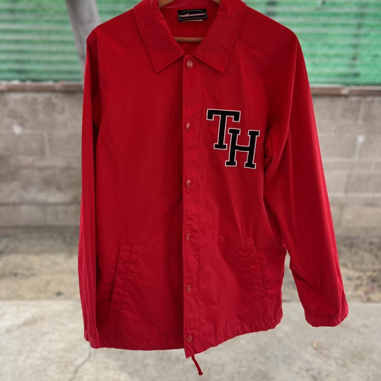 💣 The Hundreds Atom Bomb Red Jacket FREE SHIPPING... - Depop