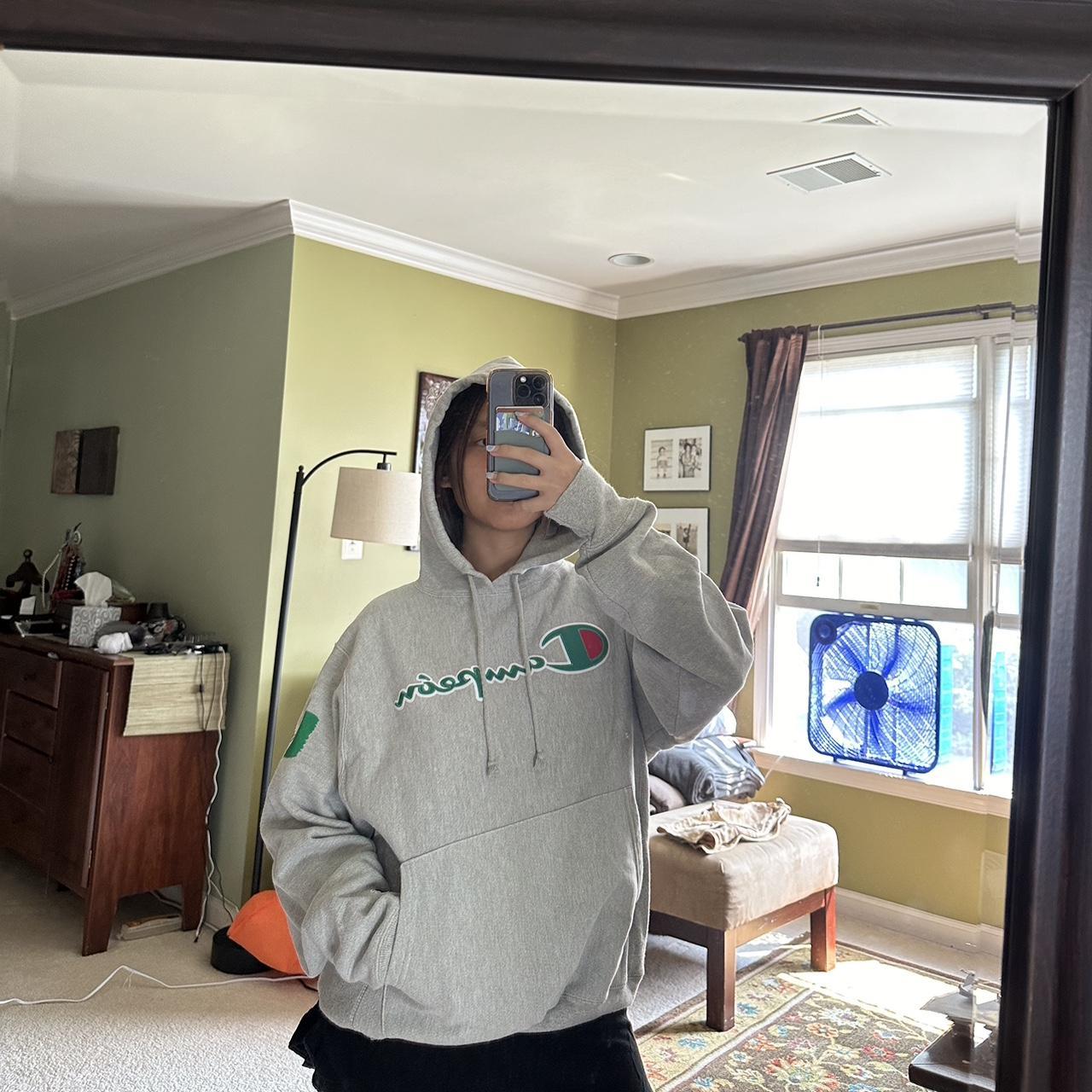 limited edition! champion reverse weave fleece... - Depop