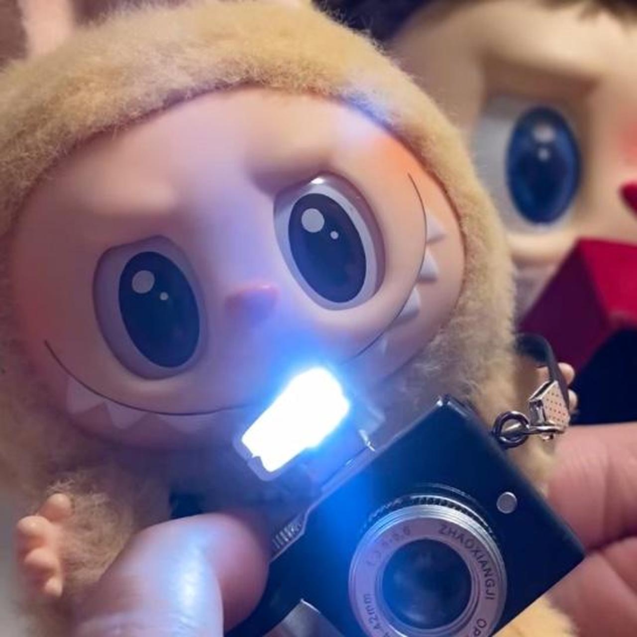 Mini camera for your labubu Camera flashes , Doll... | Depop