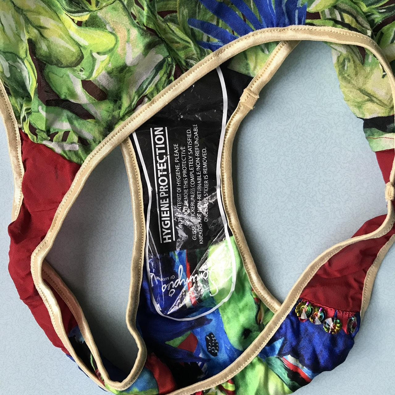 Brand New Scrumpies of Mayfair multicolour knickers,... - Depop