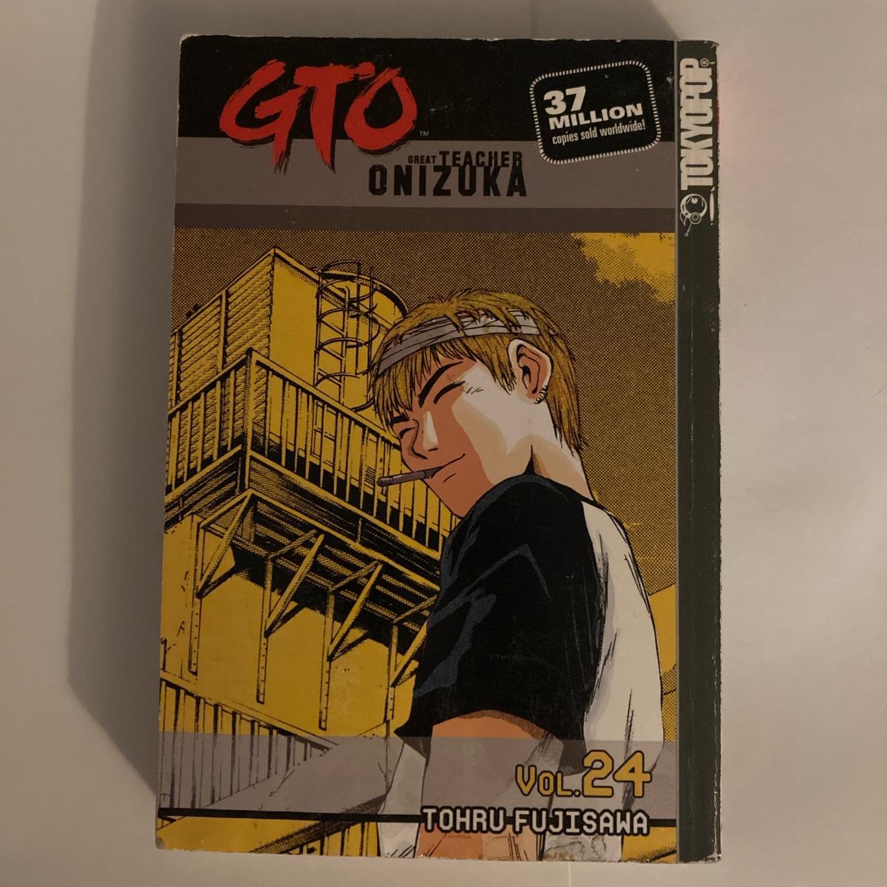 GTO Great Teacher Onizuka Manga book, 24th in the... - Depop