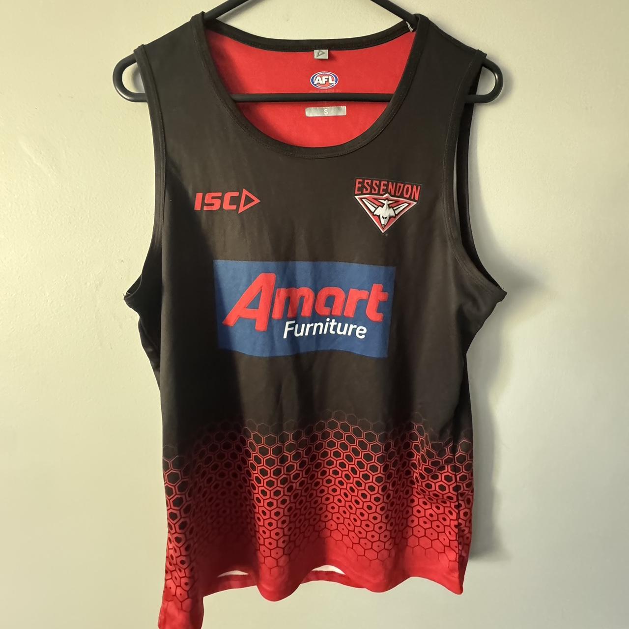 Essendon AFL singlet training #AFL ISC - Depop