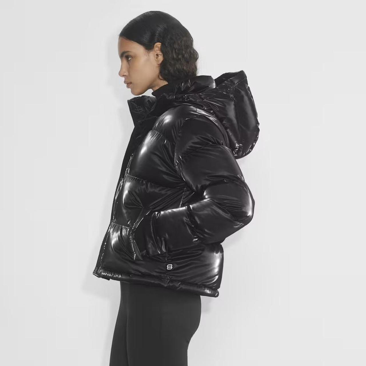 Aritzia super puff liquid shine puffer. No hood... - Depop