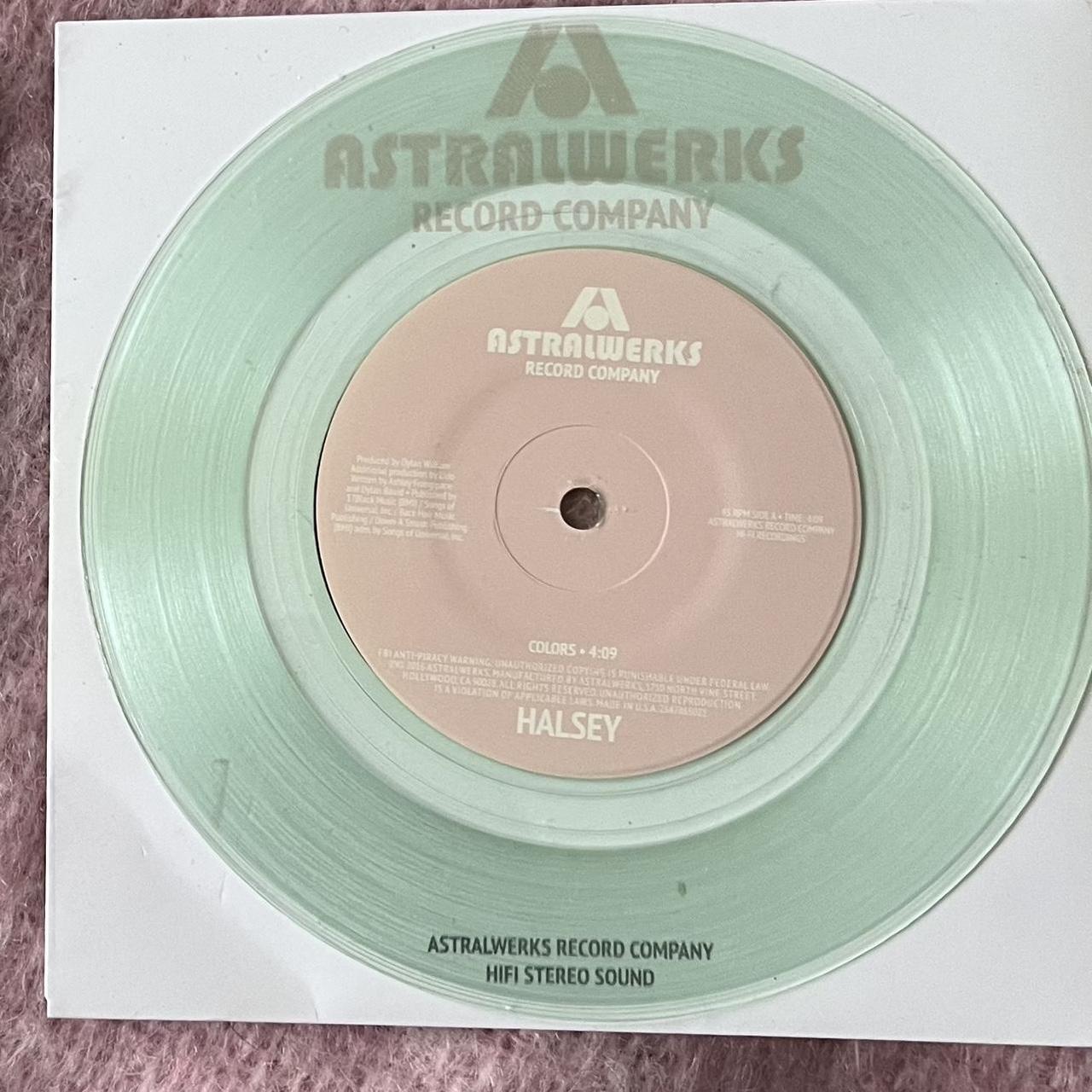 Halsey colours card and vinyl Shipped with Royal... - Depop
