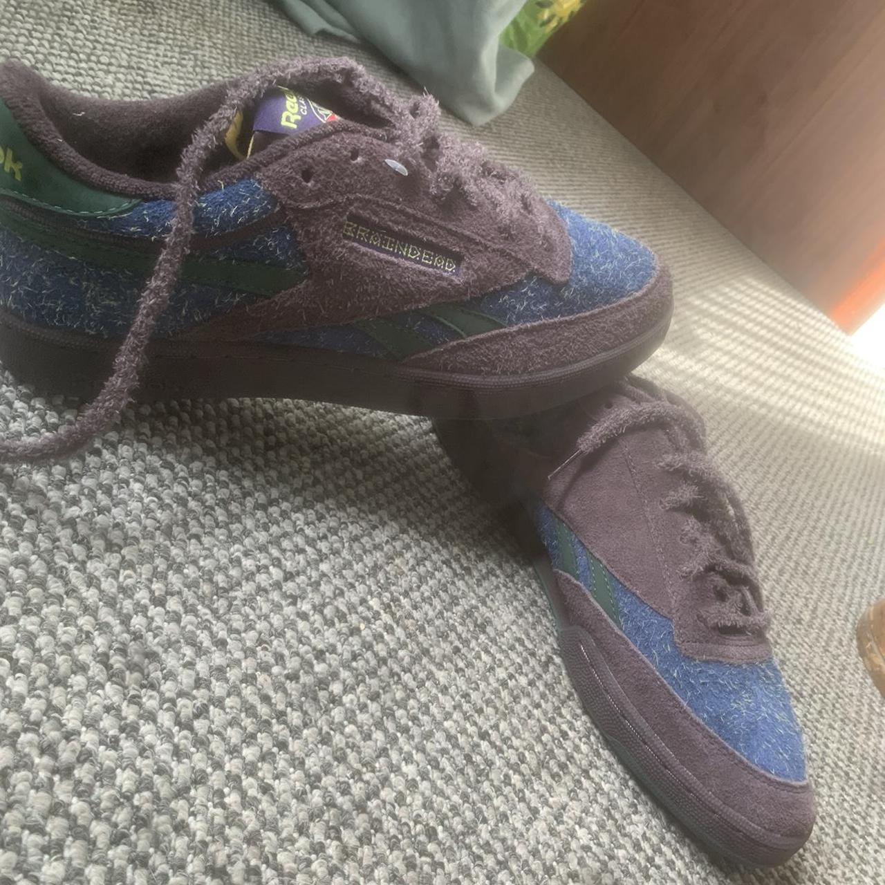 Reebok club c revenge x Braindead collab shoe size... - Depop