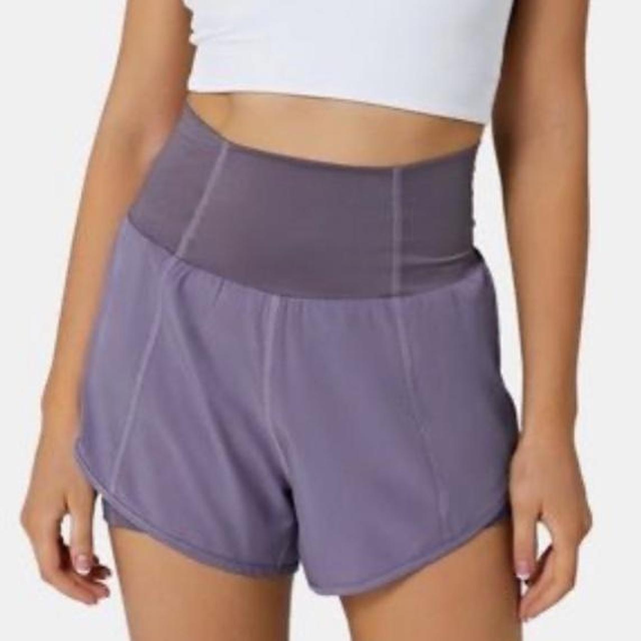 Halara super high-waisted shorts - Depop