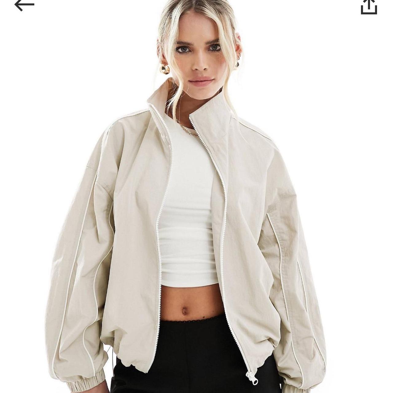 Size Xs ASOS jacket never worn perfect condition... - Depop