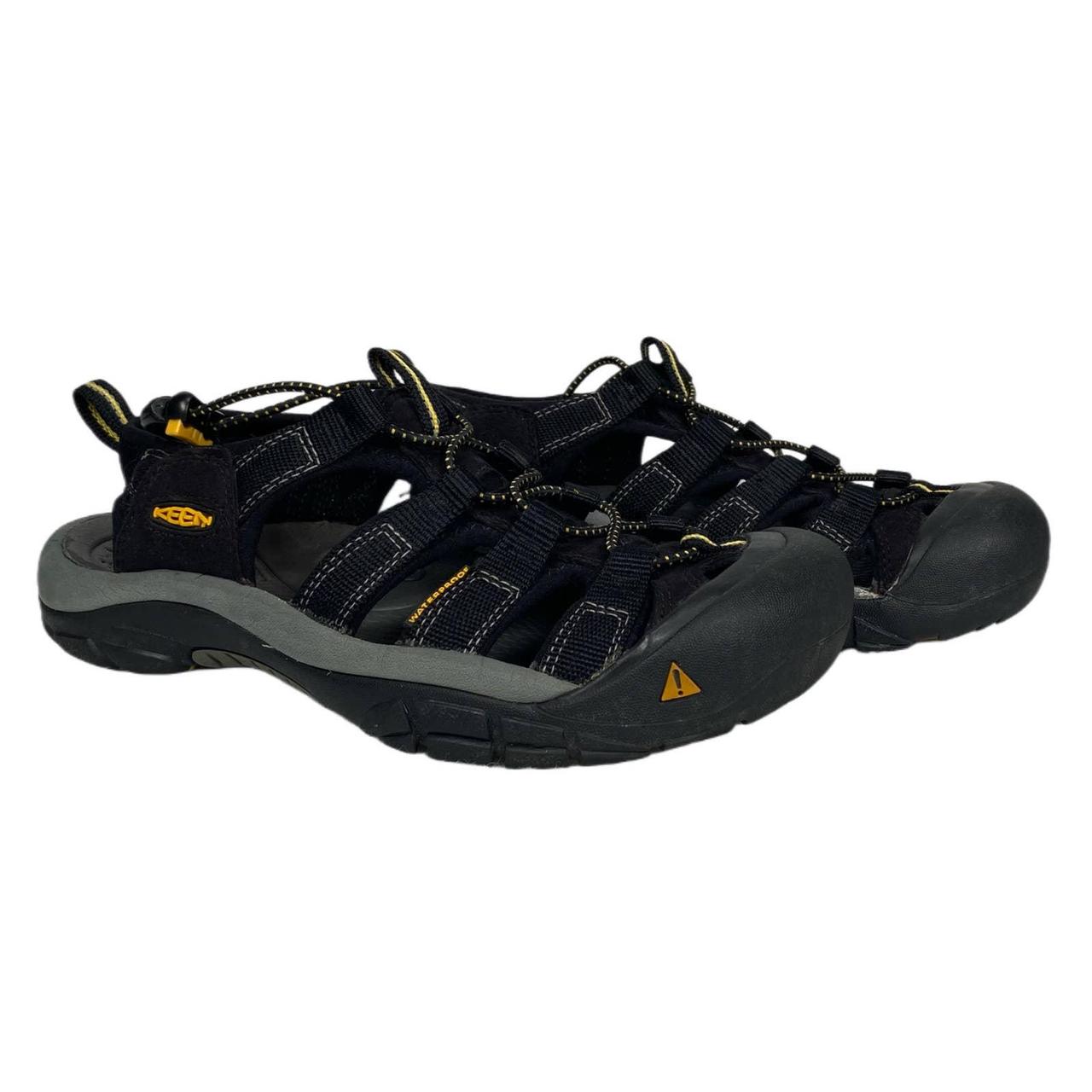 Keen black waterproof hiking sandals. Adjustable... - Depop