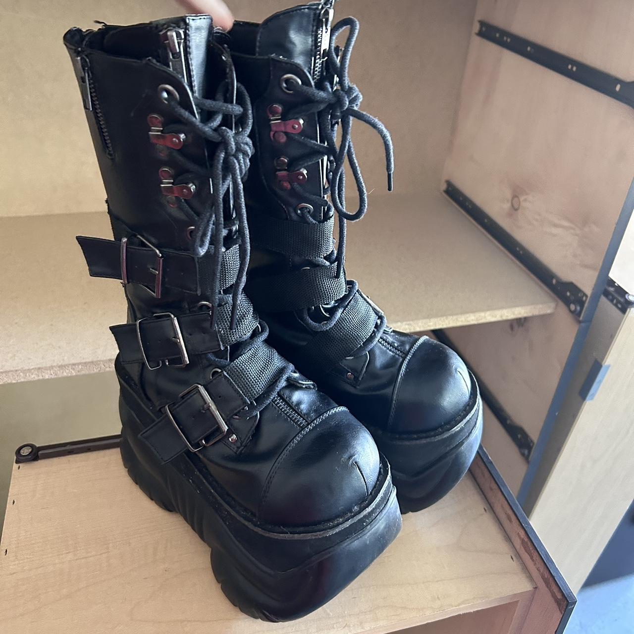 Demonia’s Boxer-230, paint on the inside of the left... - Depop