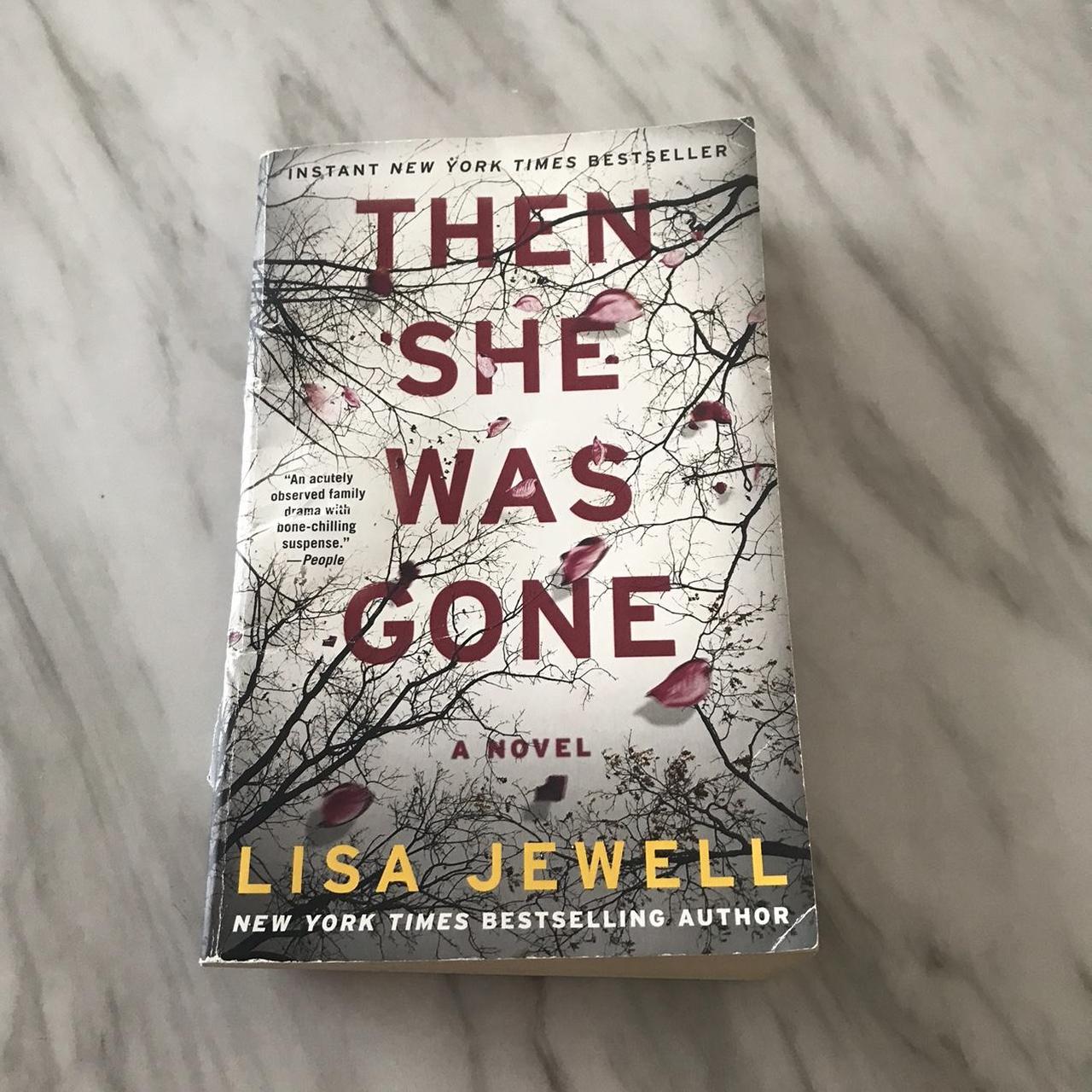 Then She Was Gone Book The spine has some damage... - Depop