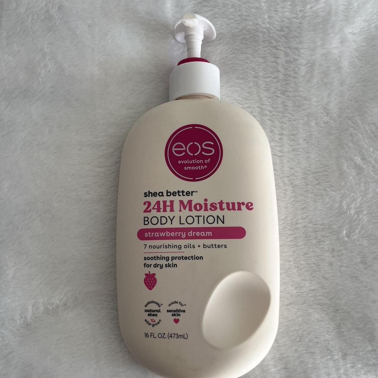 EOS Shea Butter 24H Moisture Body Lotion in... - Depop