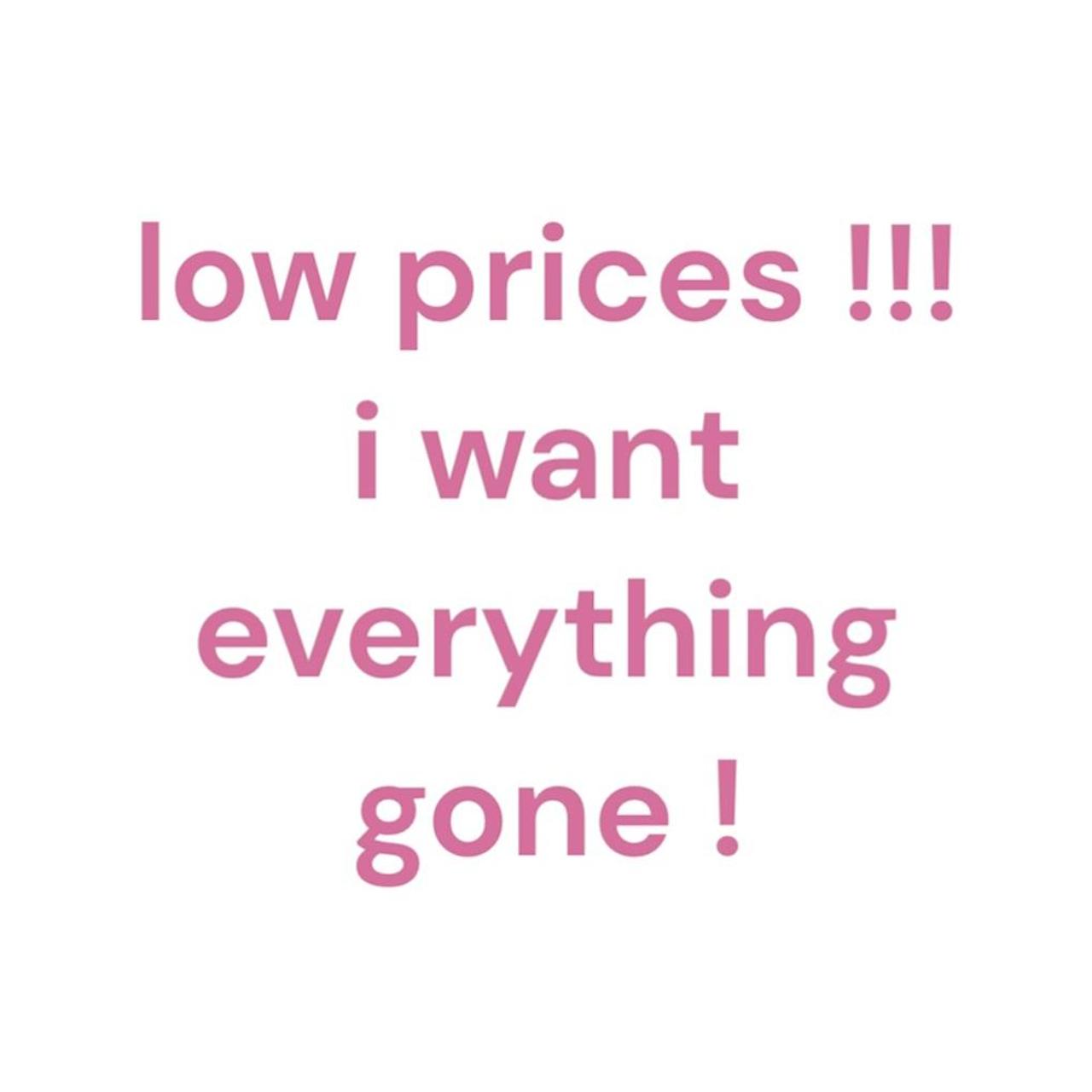 EVERYTHING MUST GO !! prices are low, but still... - Depop