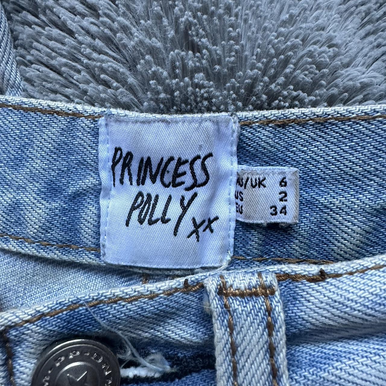 princess polly straight leg high rise jeans! size 6... - Depop