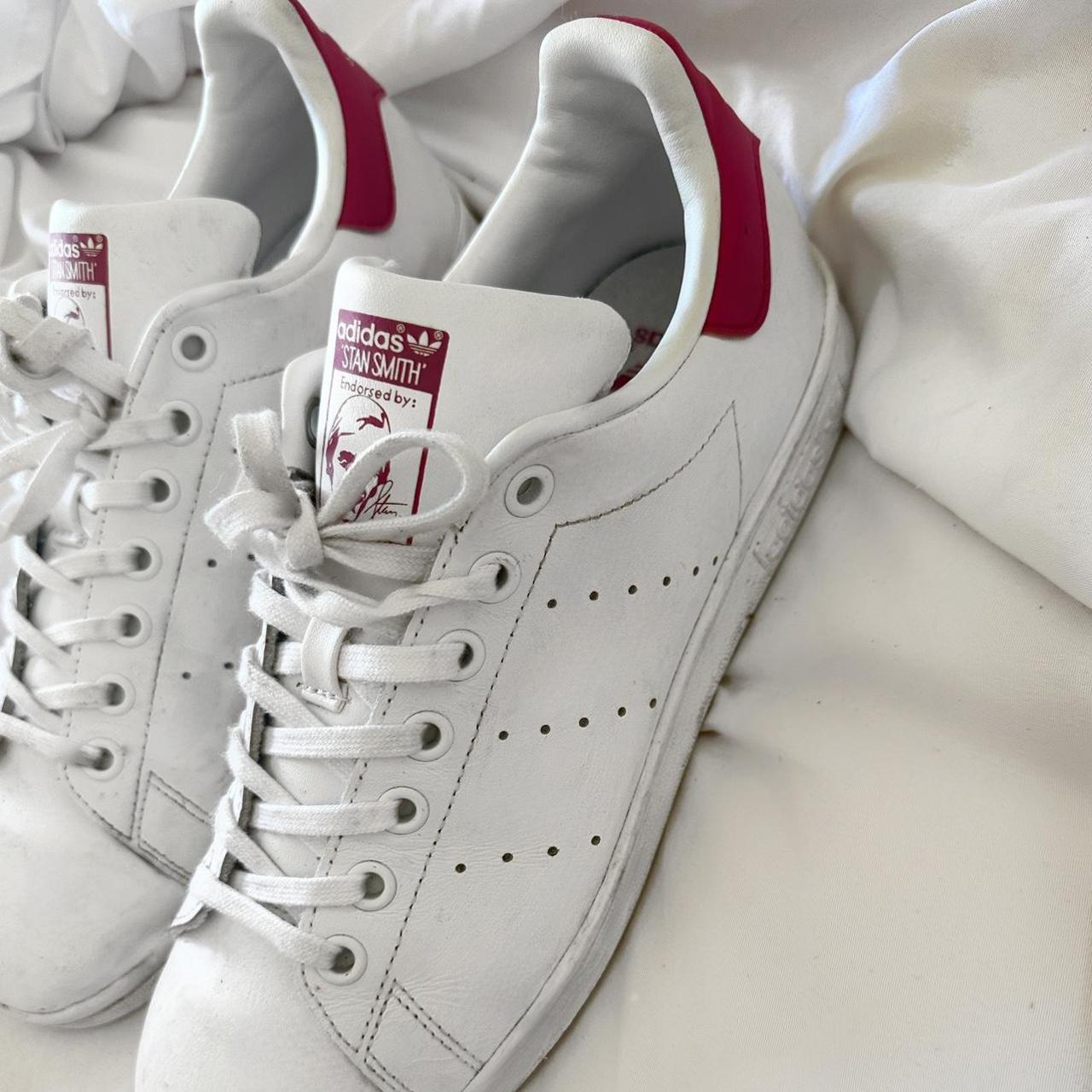 Pink Stan smiths 🎀 #streetwear #adidas #stansmith... - Depop